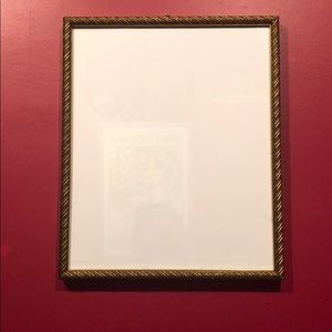 Wall Decor | Rope Gold Frame With Glass | Poshmark